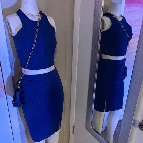 Guess | Dresses | Royal Blue Matching Guess Set | Poshmark
